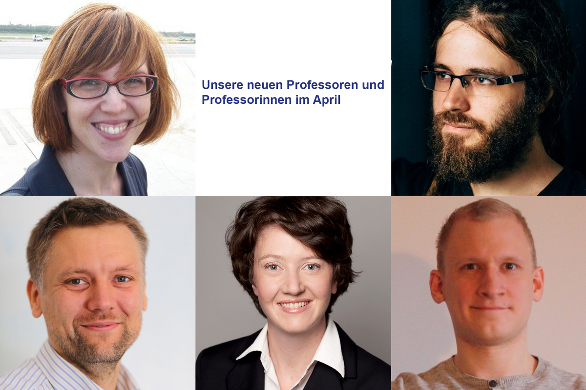 Unsere neuen Professor_innen im April | TU Wien